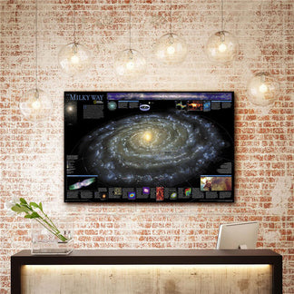 The Map of The Milky Way Poster – Things Of The Stars