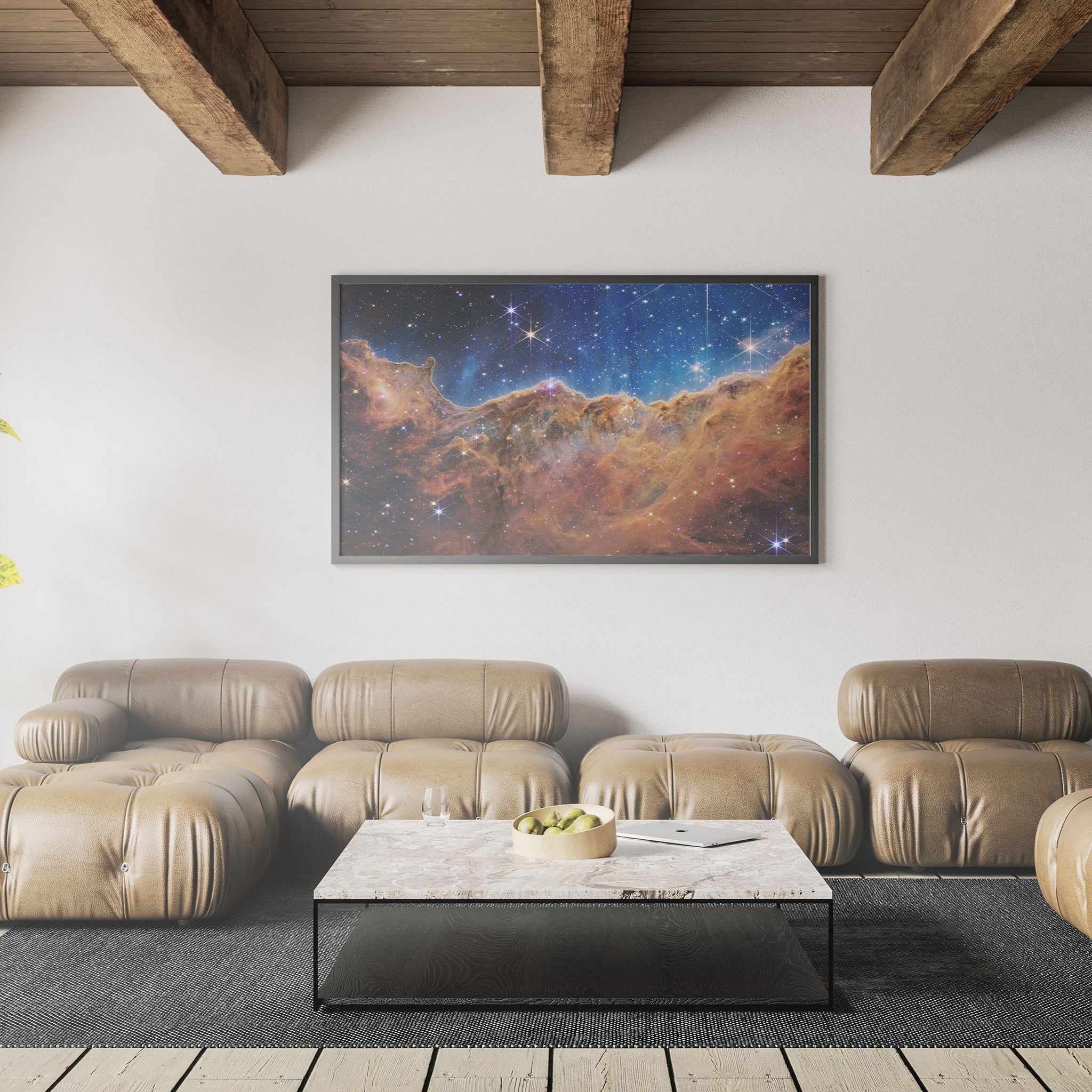 Carina Nebula JWST Horizontal NASA Poster – Things Of The Stars