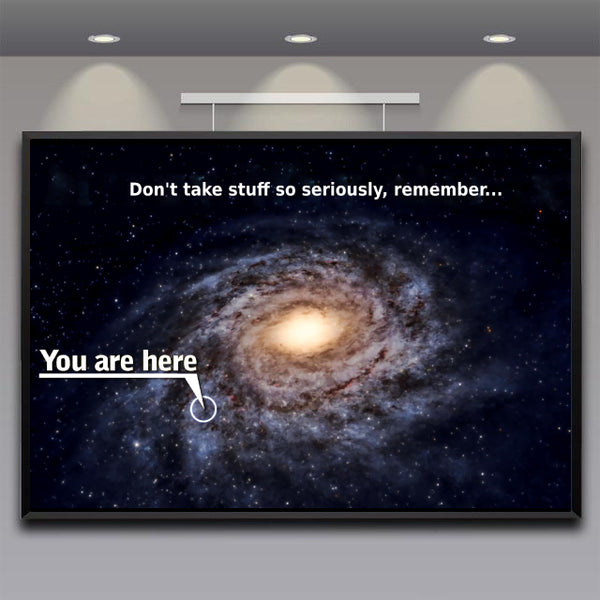 You are Here Poster – Things Of The Stars