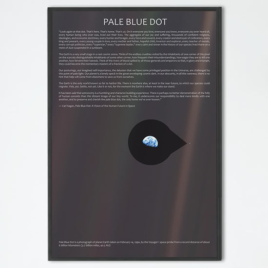 The Pale Blue Dot Poster – Things Of The Stars