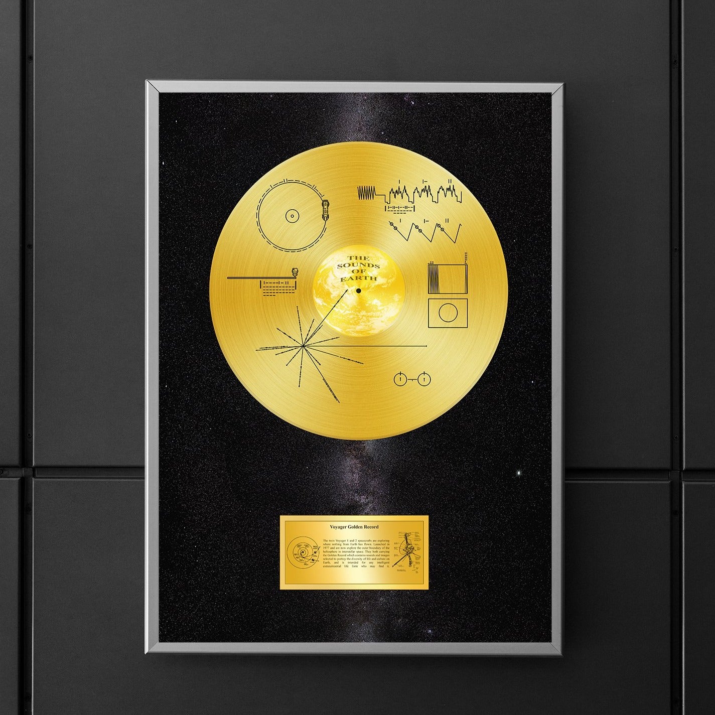Voyager Golden Record Poster – Things Of The Stars